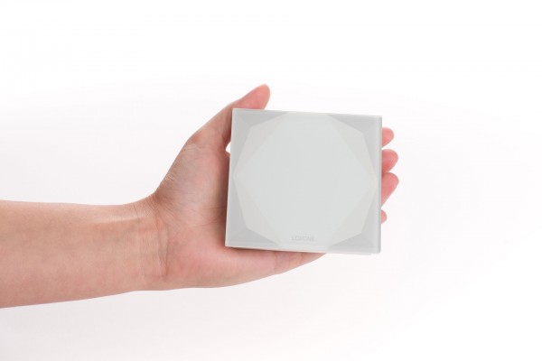 7shop24.de - Loxone 100396 Touch Pure TREE weiss Echtglas-Taster ...